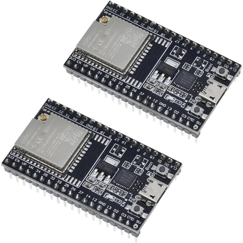 Funsto ESP32-DevKitC core Board ESP32 Development Board ESP32-WROOM-32U Compatible IoT NodeMCU ...
