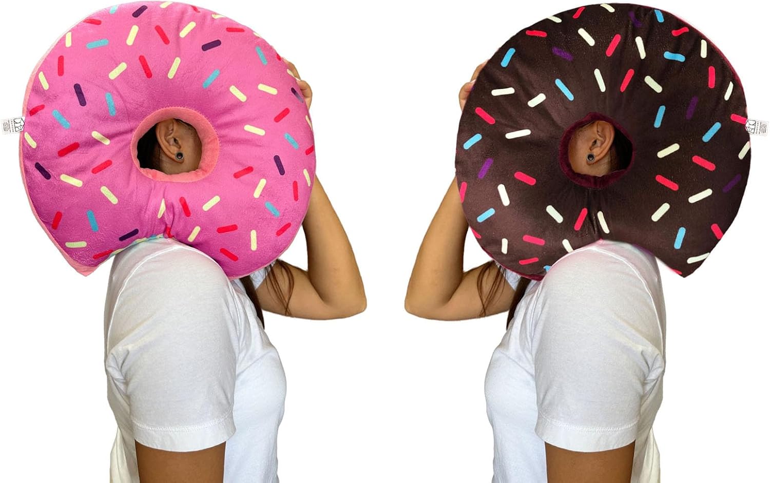 Amazon.com: TRUYOND Donut Pillow for Ear Piercings - Comfortable Soft ...