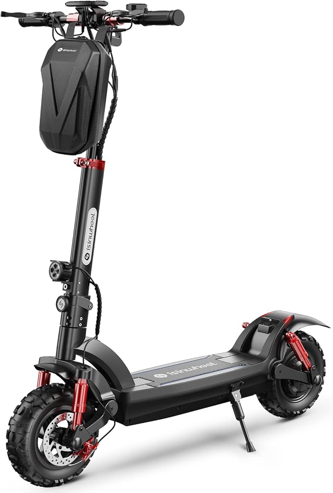 isinwheel GT2 Electric Scooter Adults 11" Off Road Tires, 1000 Motor E ...