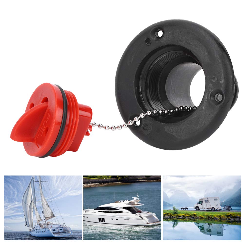 Snapklik.com : Sunicon Boat Deck Fill Port, ABS Plastic Boat Gas Fuel ...