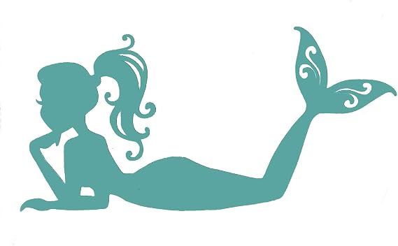 Amazon.com: Custom Sea Mermaid Vinyl Decal - Sea Life Bumper Sticker ...