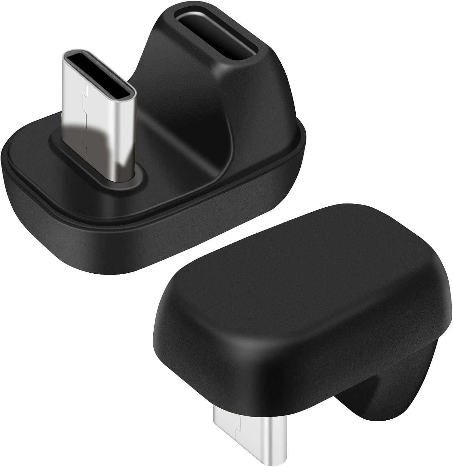 Amazon.com: USB-C 180 Angled Adapter - U-Shape USB-C 2.0 Male to Female ...