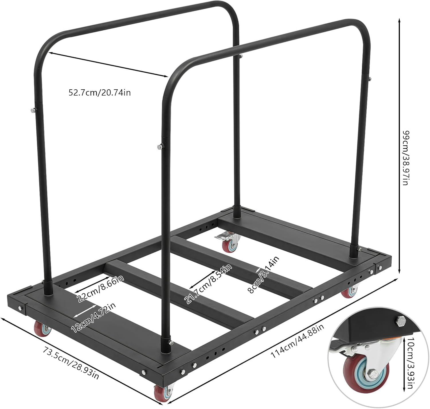 Folding Table Chair, Cart Rolling Storage Rack Philippines | Ubuy