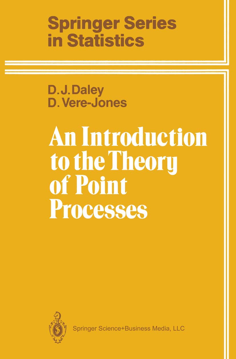Amazon | Introduction to the Theory of Point Processes (Springer Series ...