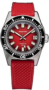 Amazon.com: SEESTERN 62MAS Automatic Mechanical Diving Men Watch Japan ...