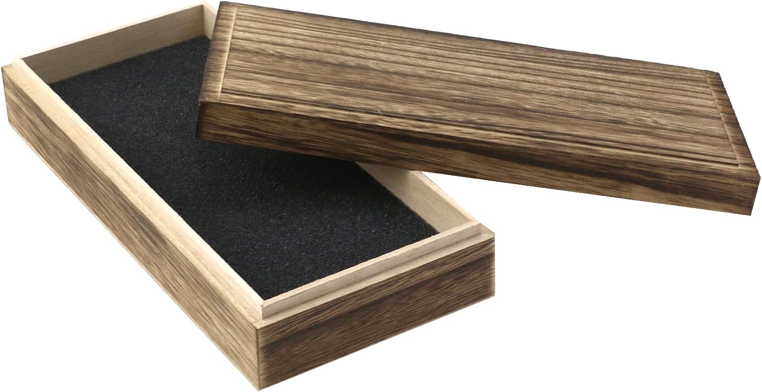 Amazon.com: Tighall Unpainted Wood Box with Cover Unfinished Wooden Box ...