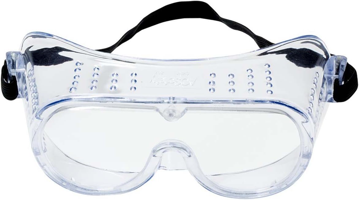 Amazon.com: Economy Impact Goggles With Clear Frame And Clear Duralite ...