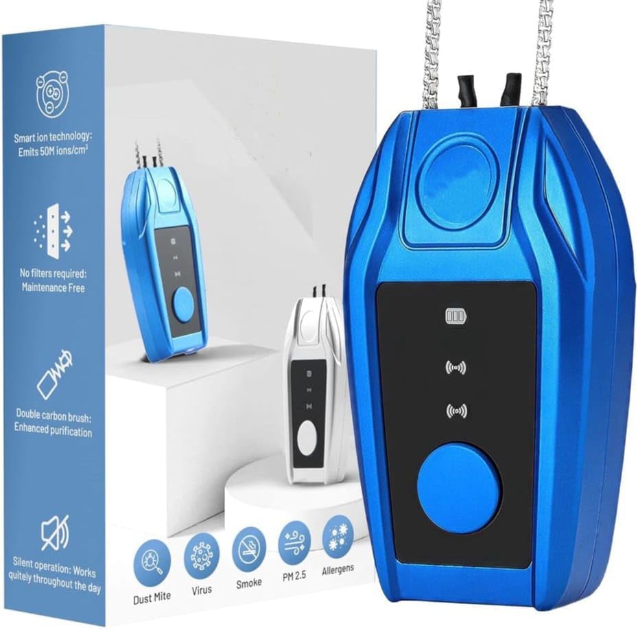 Portable Air Purifier, Wearable Neck Mini Air Purifier, Scientifically ...