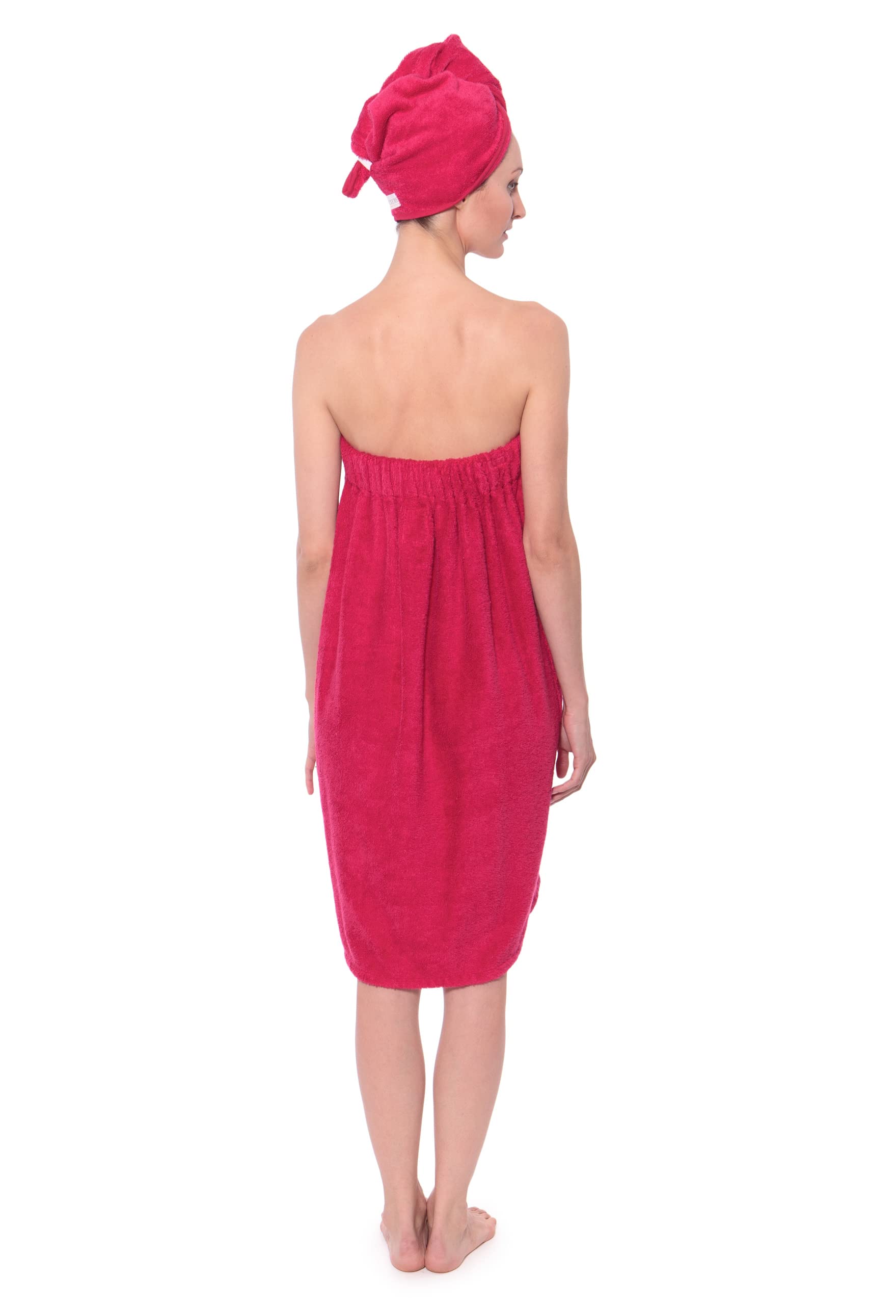 Snapklik.com : TexereSilk Womens Towel Wrap - Rayon Cotton Blend Spa ...