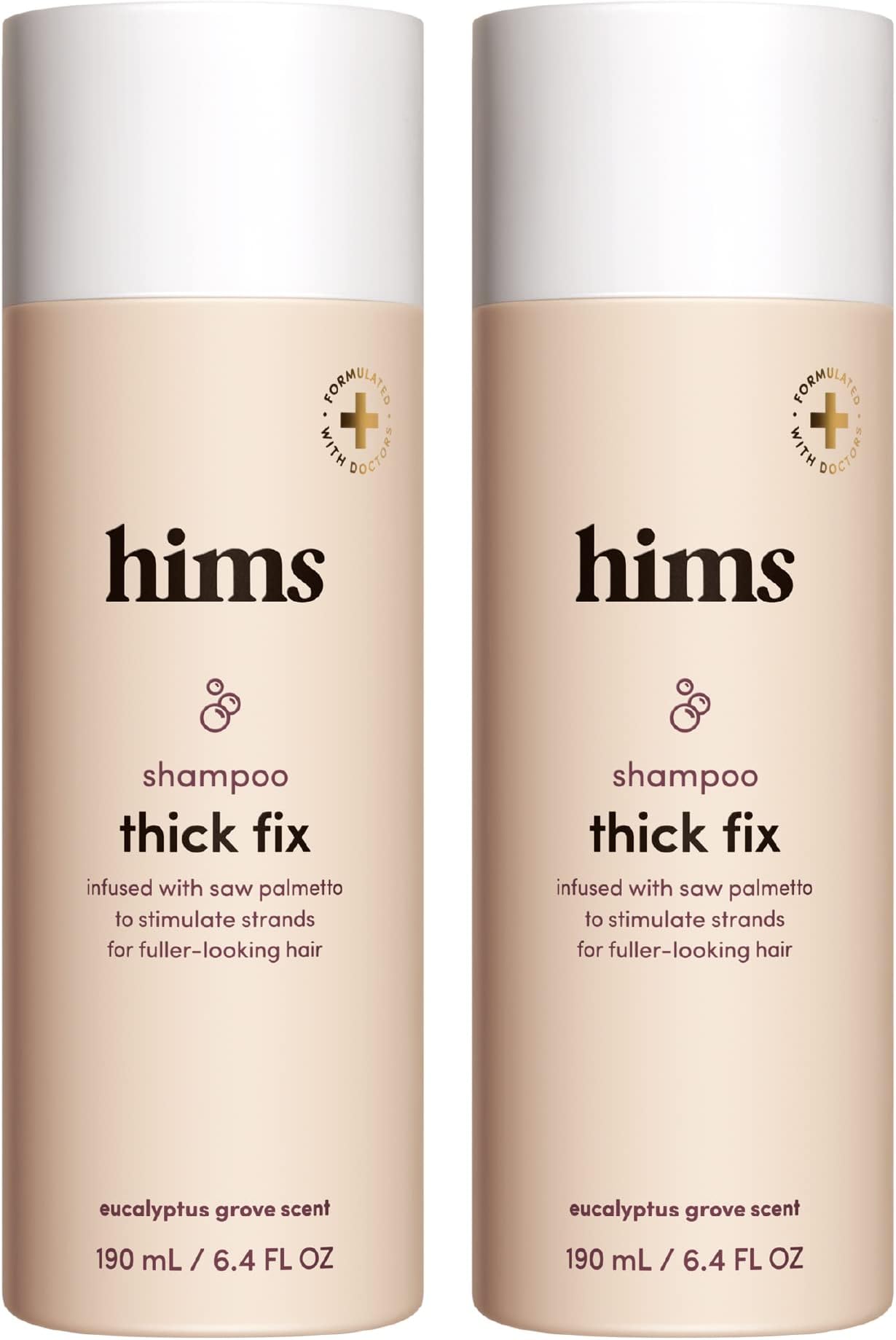 Amazon.com : hims Thick Fix Hair Thickening Shampoo for Men, 2 Pack ...