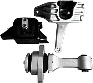 Amazon.com: TEKKOAUTO 3Pcs Engine Motor & Trans Mount Set Replacement ...