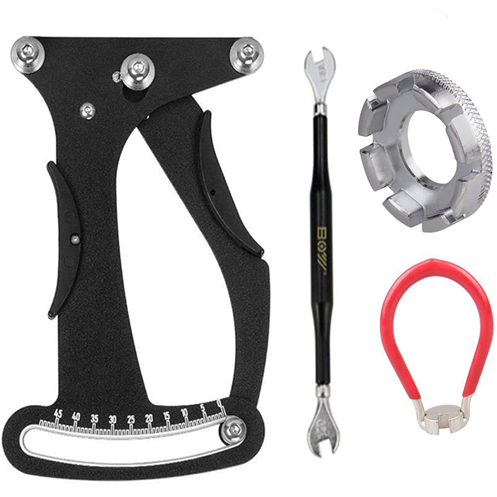 Buy CYBTM Bike Spoke Tension Meter Wrench Tool Kits Wire Tension ...