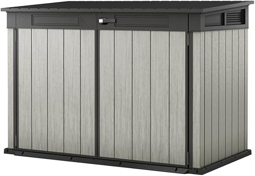 Keter Grande Store 3 Wheelie Bin, Bike, Lawnmower, BBQ Garden Store ...