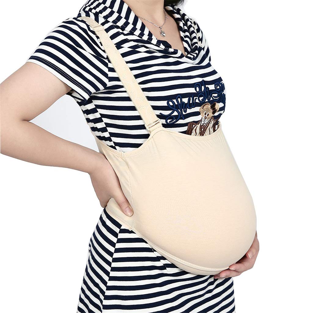 Buy GaoYunQin Fake Pregnant Belly, Artificial Pregnancy Bump, Tummy ...