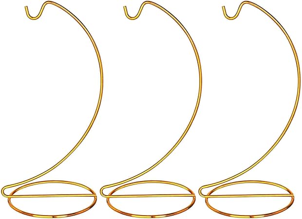 Amazon.com: H&D HYALINE & DORA 3 Pack 9" H Ornament Display Stand Iron ...