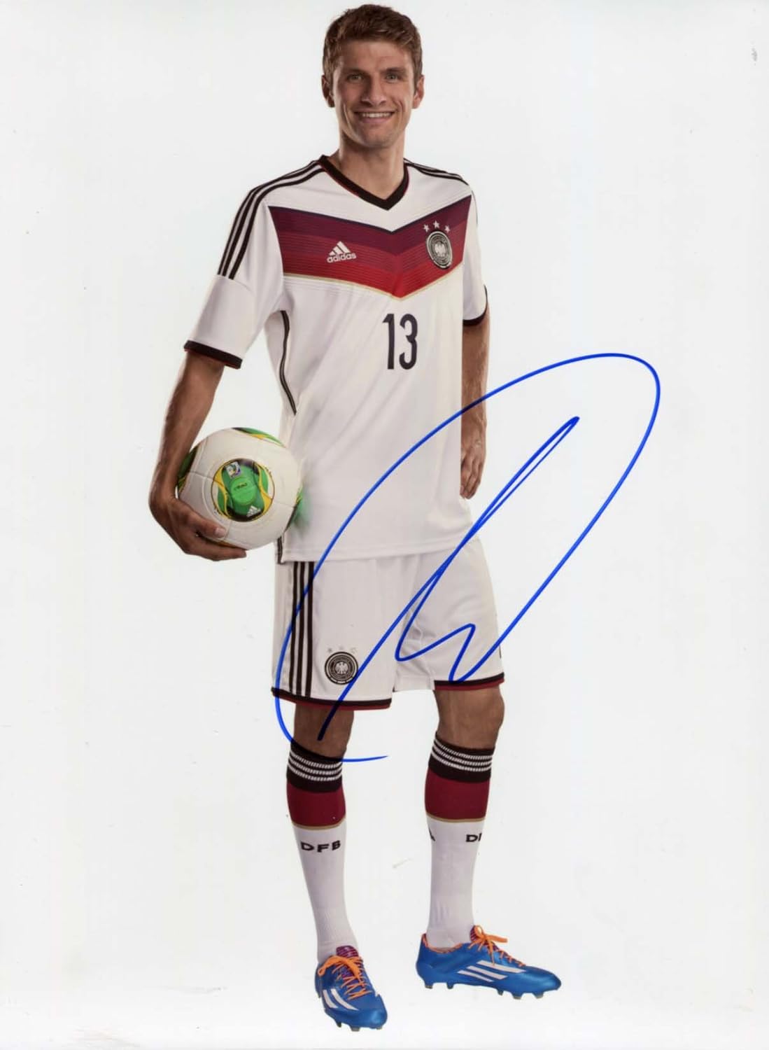 Amazon.com: Thomas Müller GERMAN FOOTBALLER autograph, In-Person signed ...