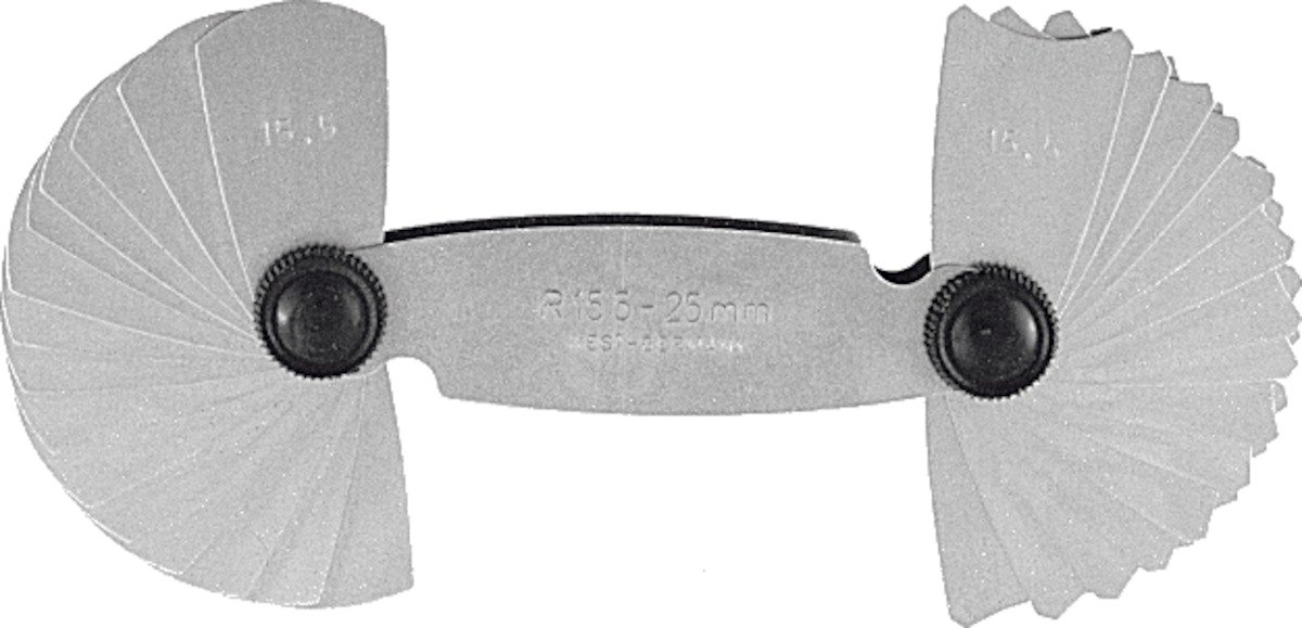 HOLEX Radienlehre für Radius 7,5-15 mm : Amazon.de: Baumarkt