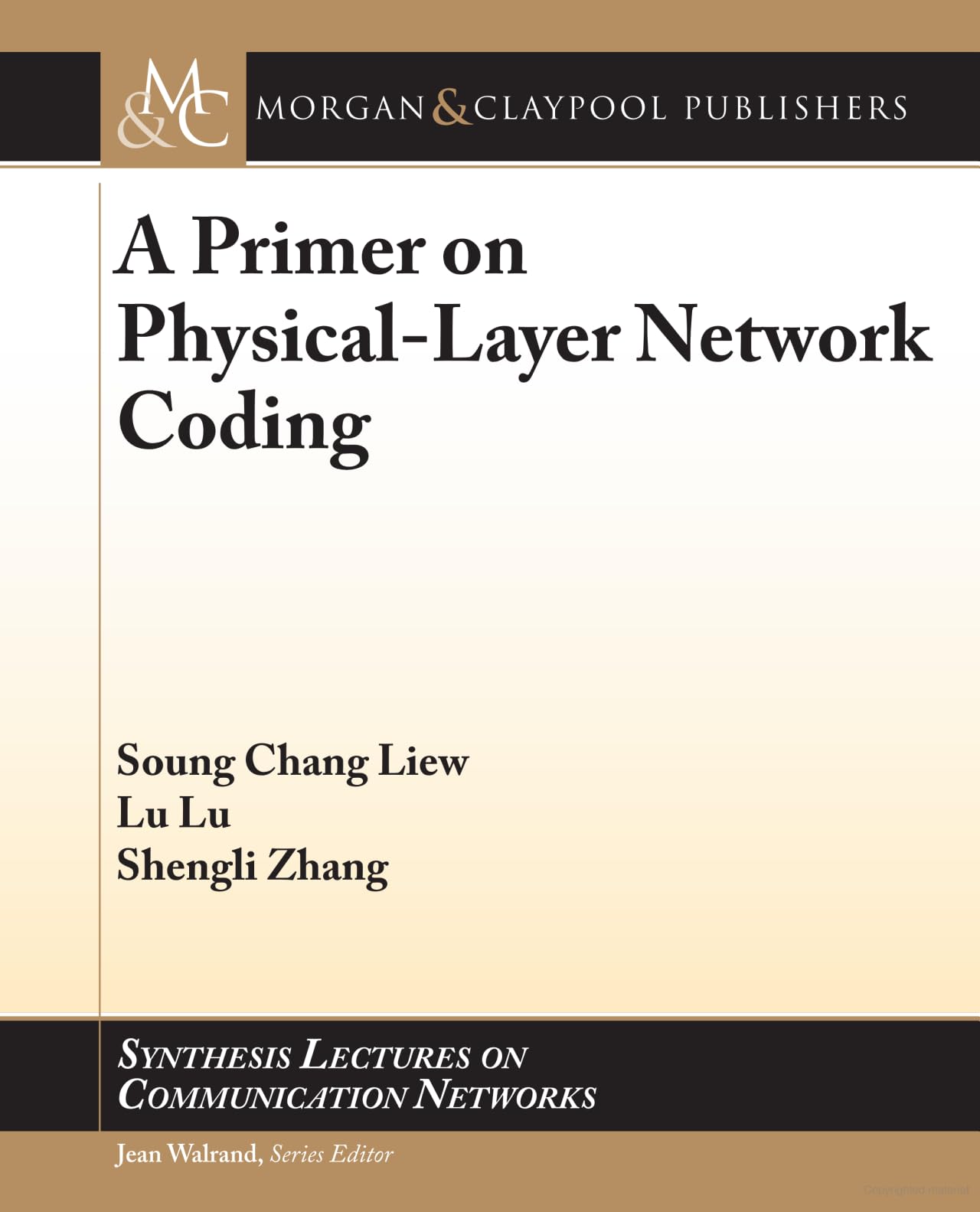 A Primer On Physical Layer Network Coding Liew Books 4209