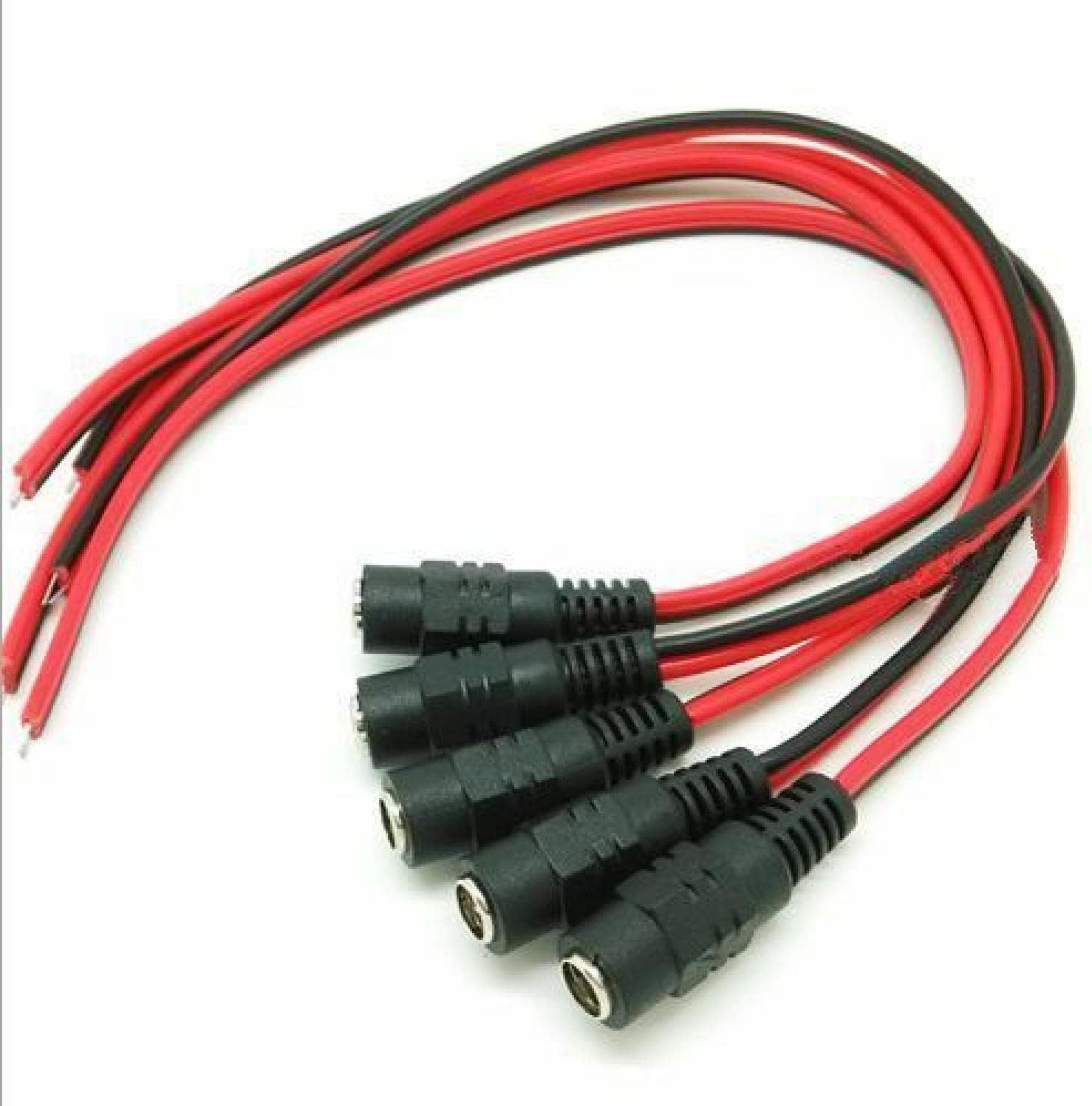 Amazon.com: MOUDOAUER 10x 5.5 * 2.1mm Female DC Power Plug Connector ...