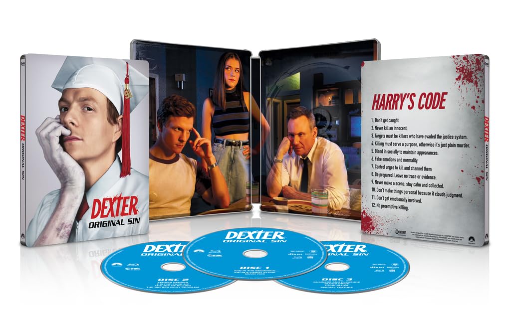 Amazon.com: Dexter: Original Sin [Blu-Ray Steelbook] : Patrick Gibson ...
