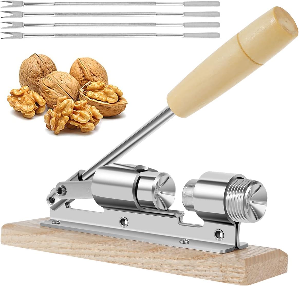 Amazon.com: Pecan Nut Cracker Tool for Easy Cracking Heavy Duty Nut ...