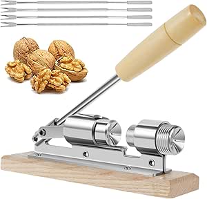 Pecan Nut Cracker Tool for Easy Cracking Heavy Duty Nut Sheller with ...