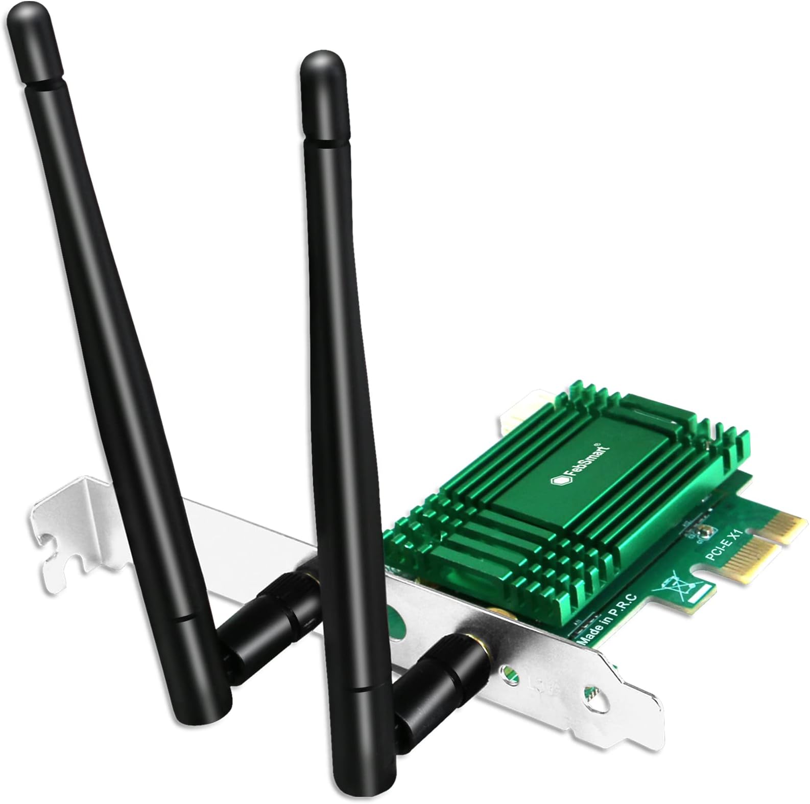Amazon.com: FebSmart WiFi 6 PCIE WiFi Adapter for Windows 11, 10 64bit ...