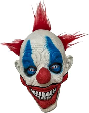 Amazon.com: ZHIYUEJING Clown Mask-Adult Cosplay Scary Clown Mask Props ...