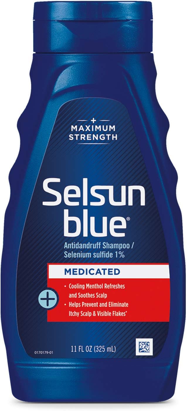 Amazon.com: Selsun Blue Medicated Anti-dandruff Shampoo with Menthol ...