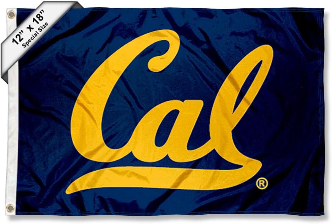 Amazon.com : College Flags & Banners Co. Cal Golf Cart and Boat Flag ...