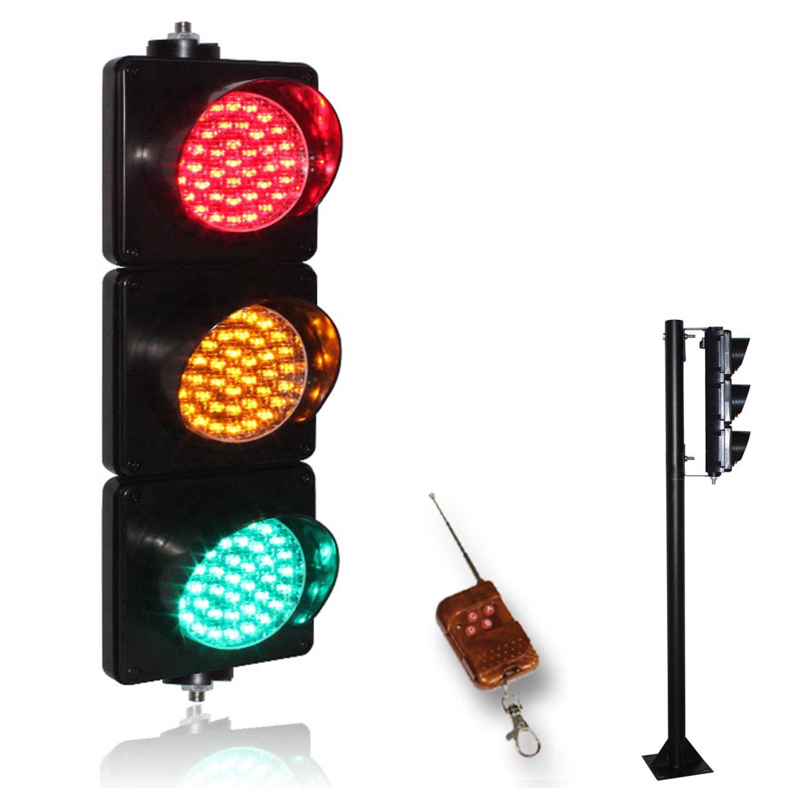 Traffic Light Lens Dimensions Triple Traffic Light Yellow Red Green