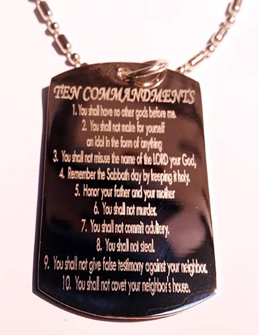 Amazon.com : Hat Shark The Ten Commandments from Jesus Christian Christ ...