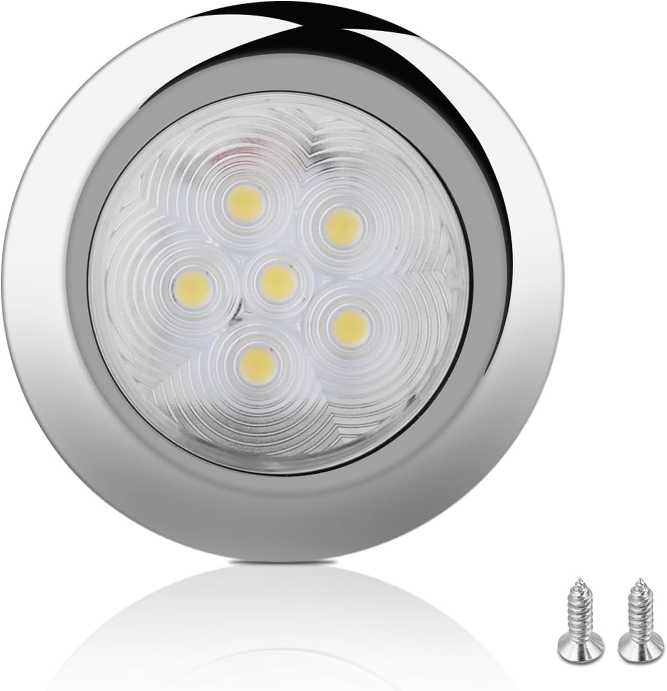 LED Dome Light Marine Boat Ceiling LED Lights 12V Round Cabin Light ...
