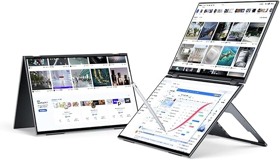 Amazon.com: EHOMEWEI X2 Pro 16'' Dual Screen Portable Monitor 2.5K 2560 ...