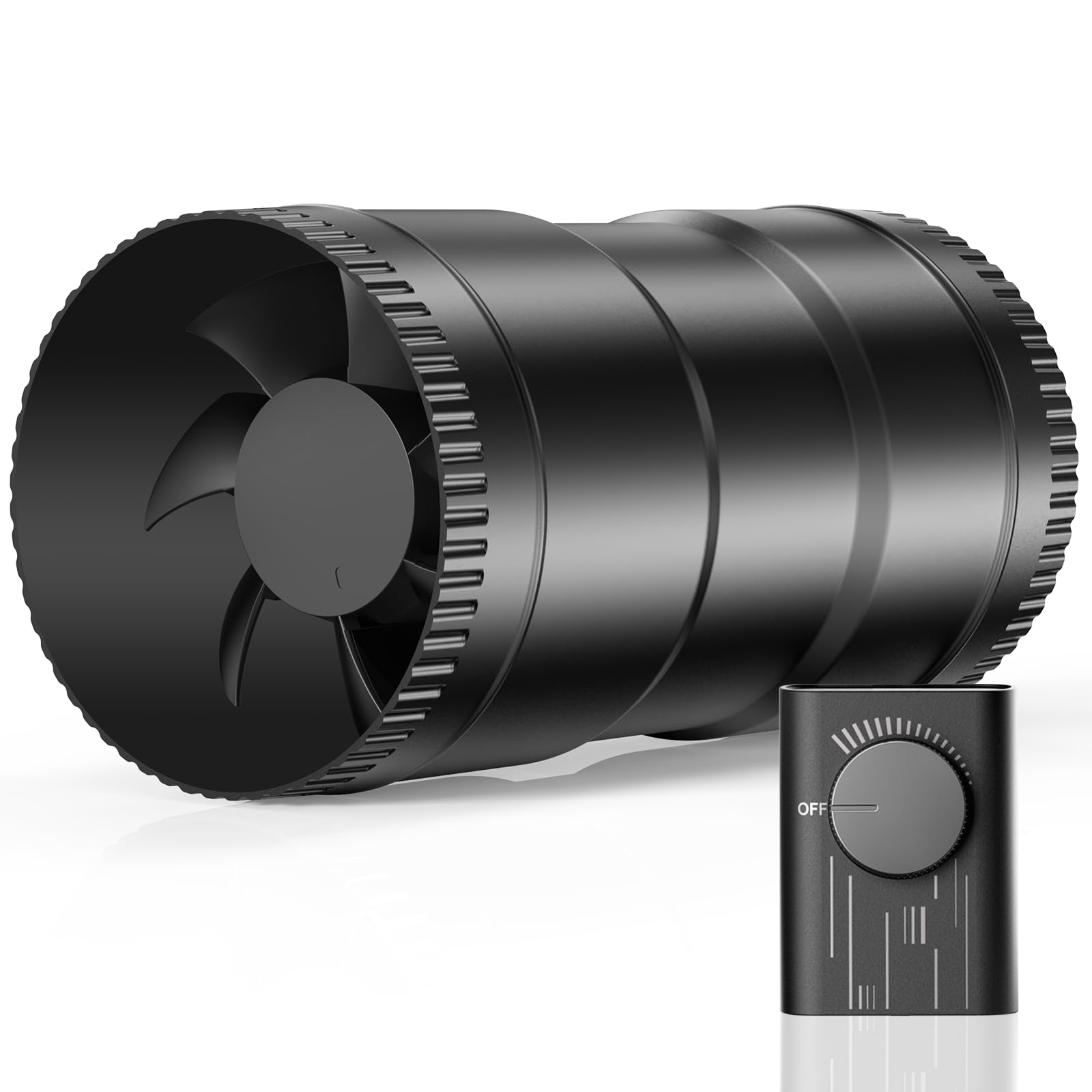 Amazon.com: Hon&Guan 4 Inch Inline Duct Fan with Upgrade Controller ...