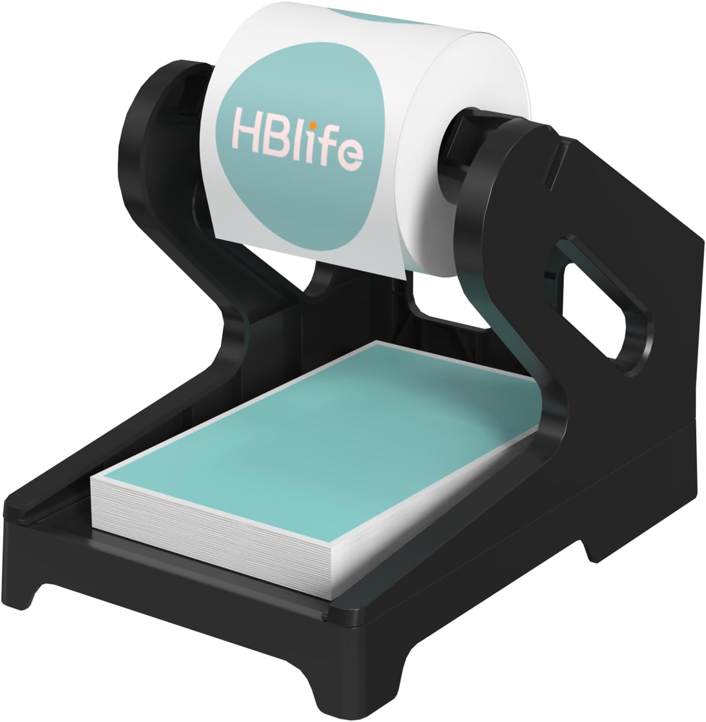 Amazon.com : HBlife Label Holder for Rolls and Fan-Fold Labels Thermal ...