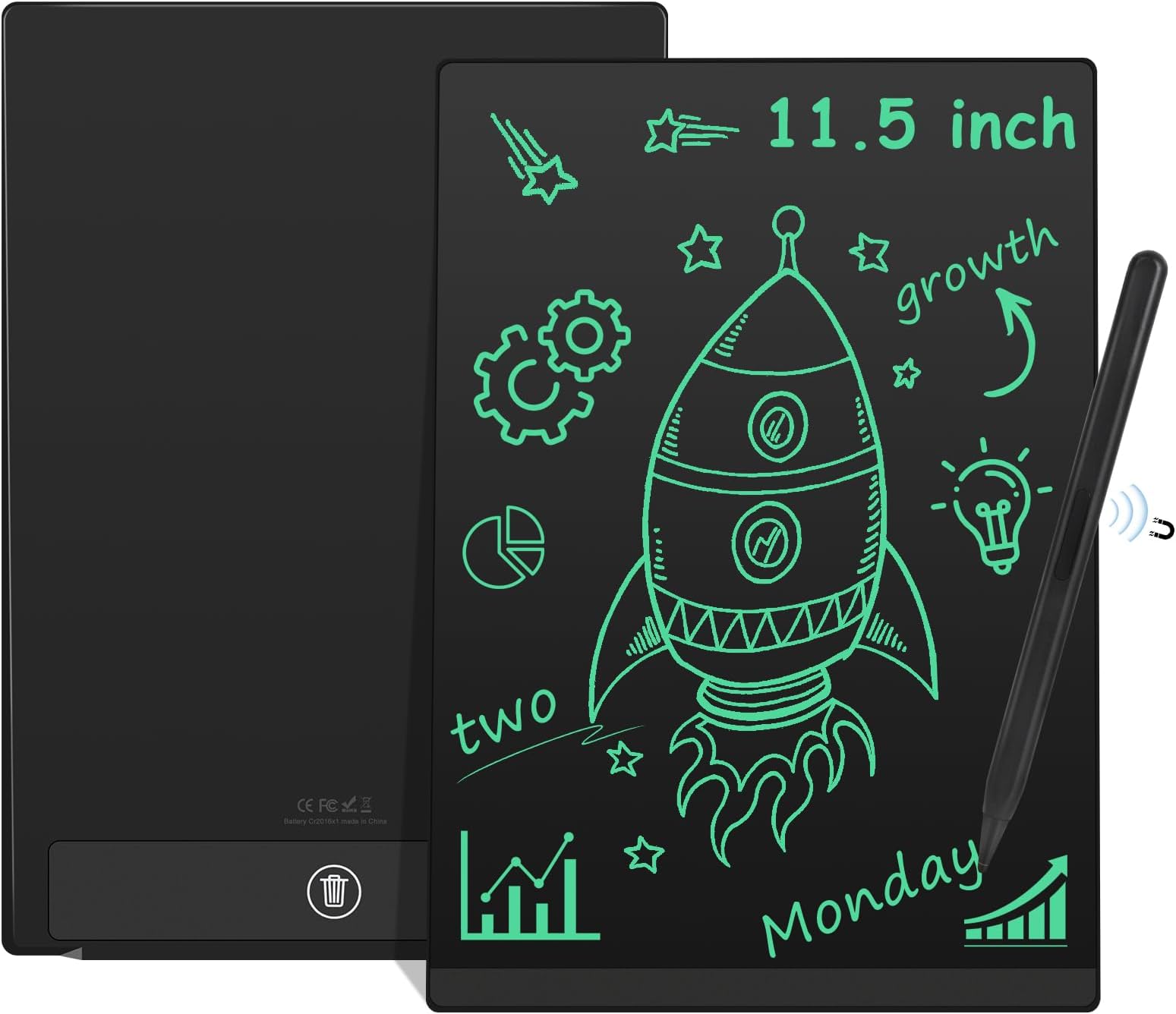 Tablette D'écriture LCD pour Adultes Enfants, Czemo 11,5 Pouces ...