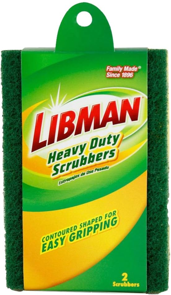 Amazon.com: Libman Sponge Scrubbers, Pack of 2 : Health & Household