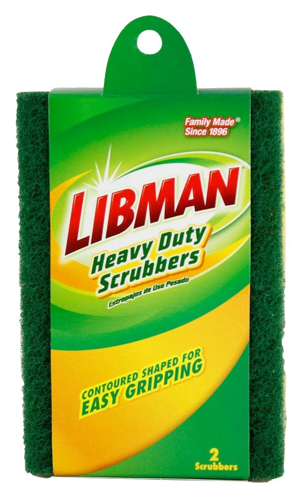 Amazon.com: Libman Sponge Scrubbers, Pack of 2 : Health & Household