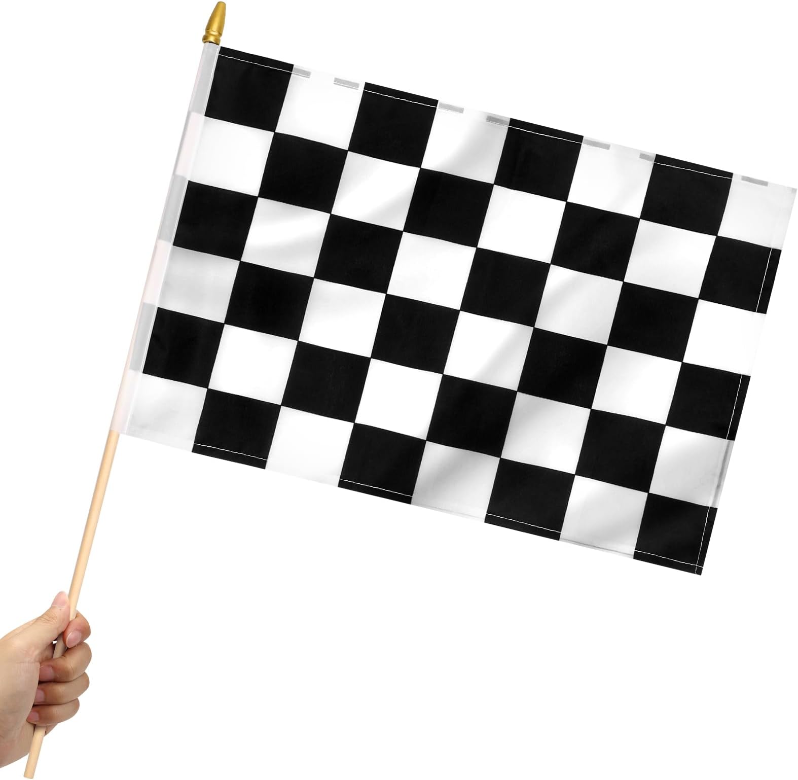 Amazon.com : CHECKERED FLAG 3x5FT 36" X 60" RACING BLACK WHITE GARAGE ...