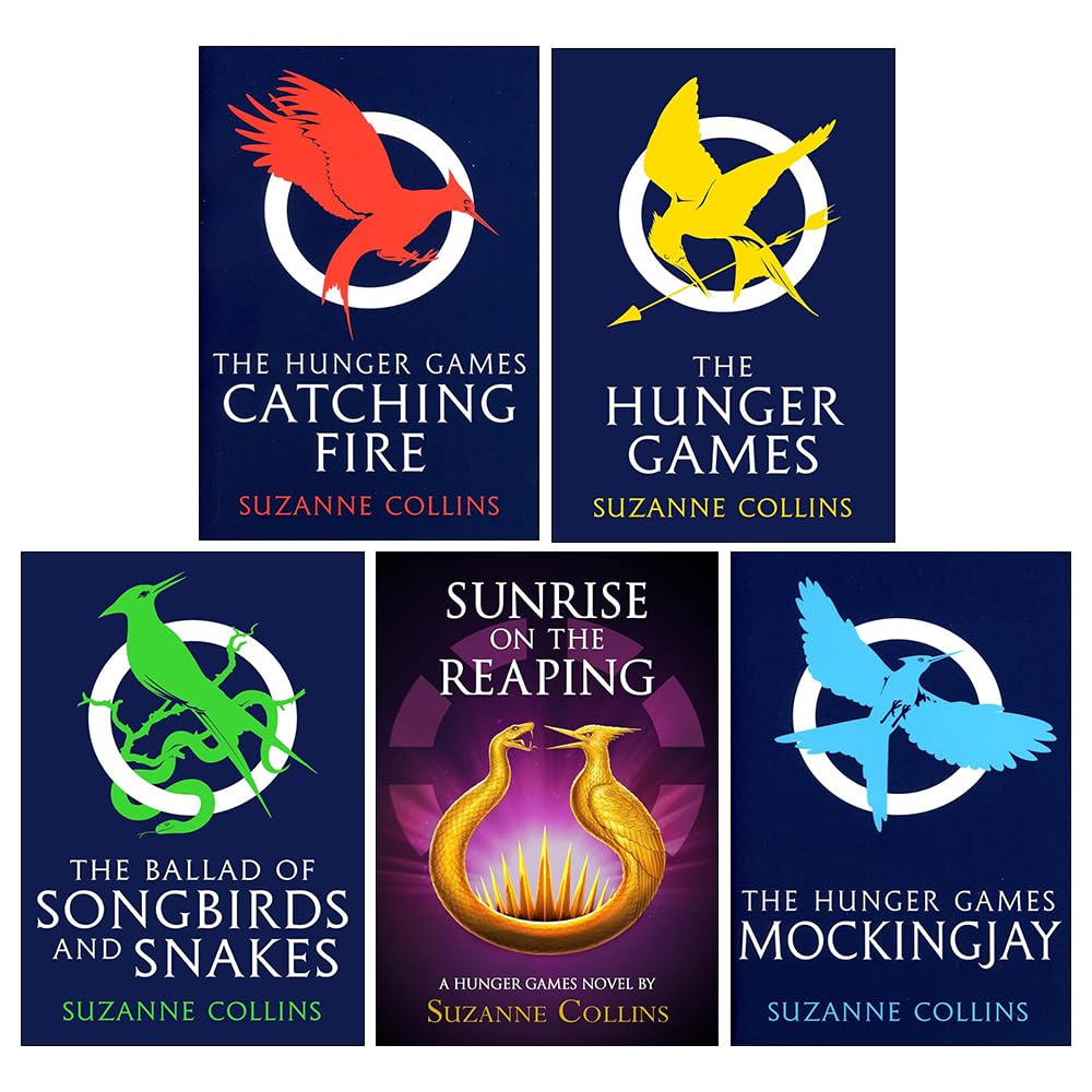 The Hunger Games 5 Books Collection Set By Suzanne Collins(The Ballad ...