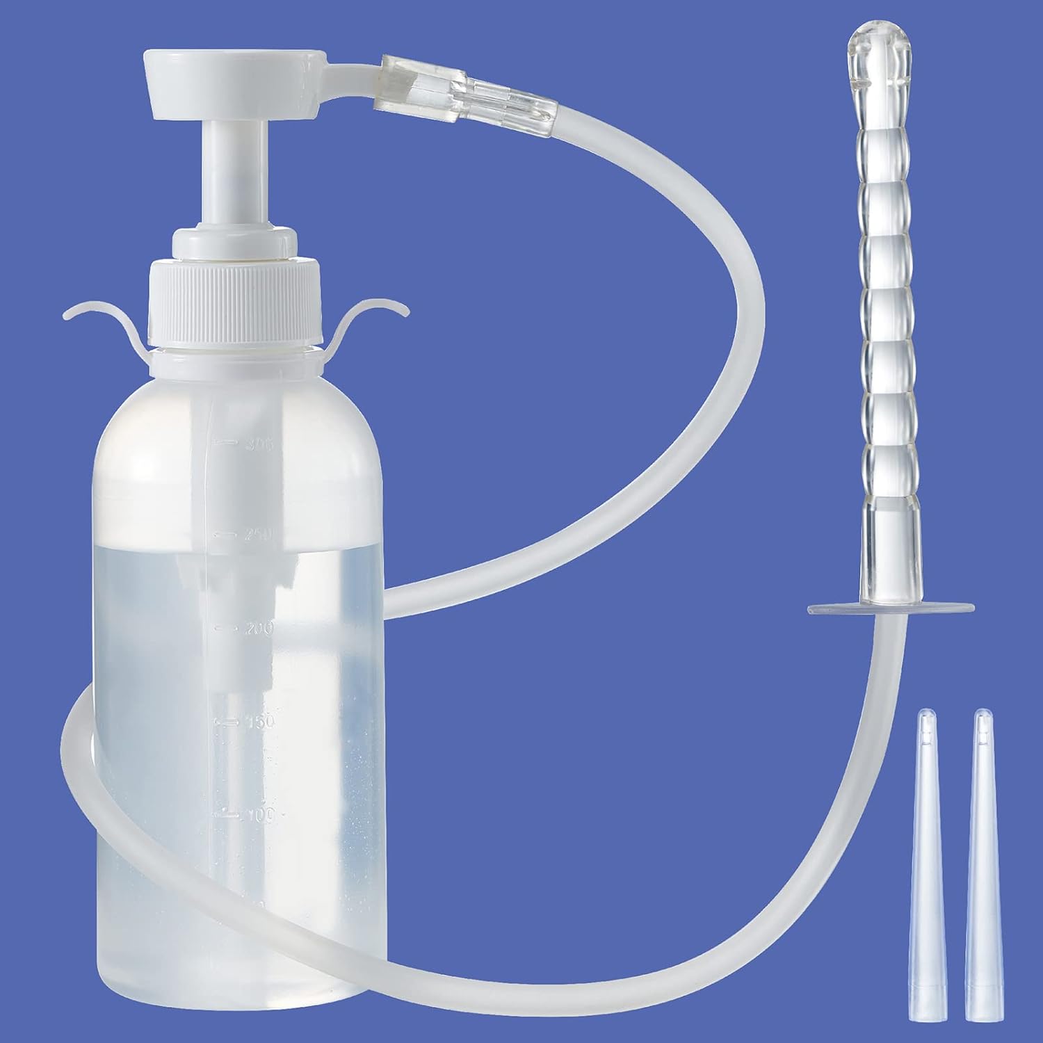 Amazon.com: TEMONTIAN Pump Enema Bottle Set with 3 Nozzles for ...