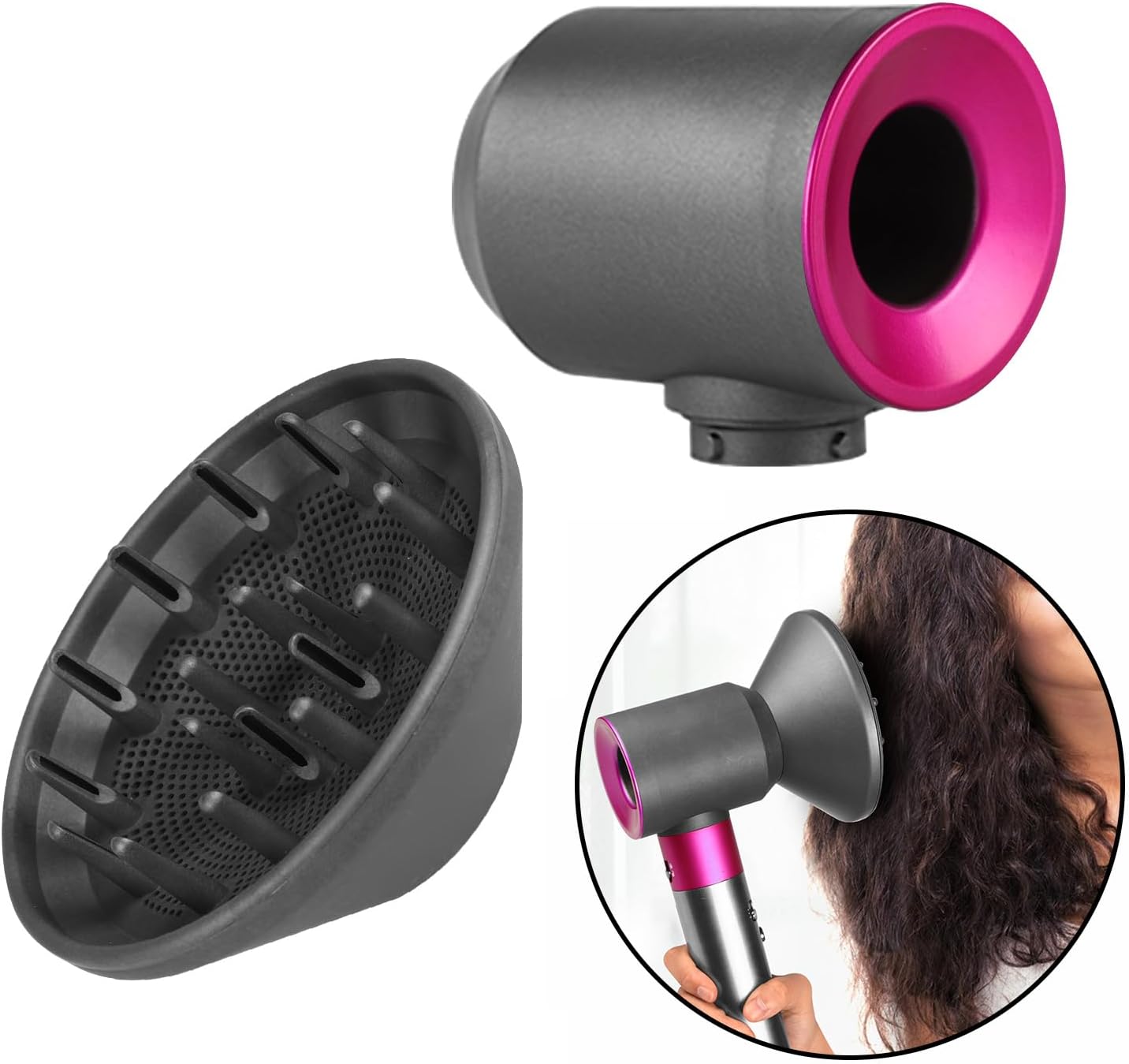 Amazon.com: NINEBIRD Upgraded Diffuser Nozzle Attachment, Large Round ...