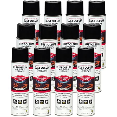 Rust-Oleum 1675838-12PK M1600/M1800 System Industrial Choice Precision ...
