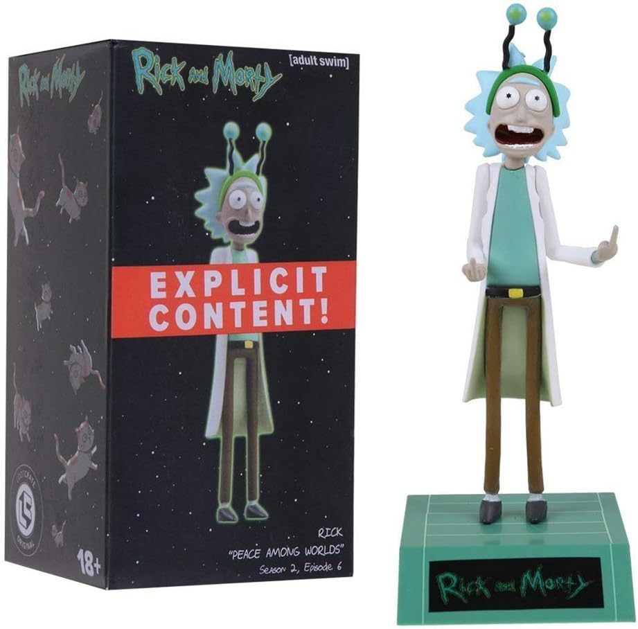 Rick and Morty - Rick Peace Among Worlds Figure, Figures - Amazon Canada