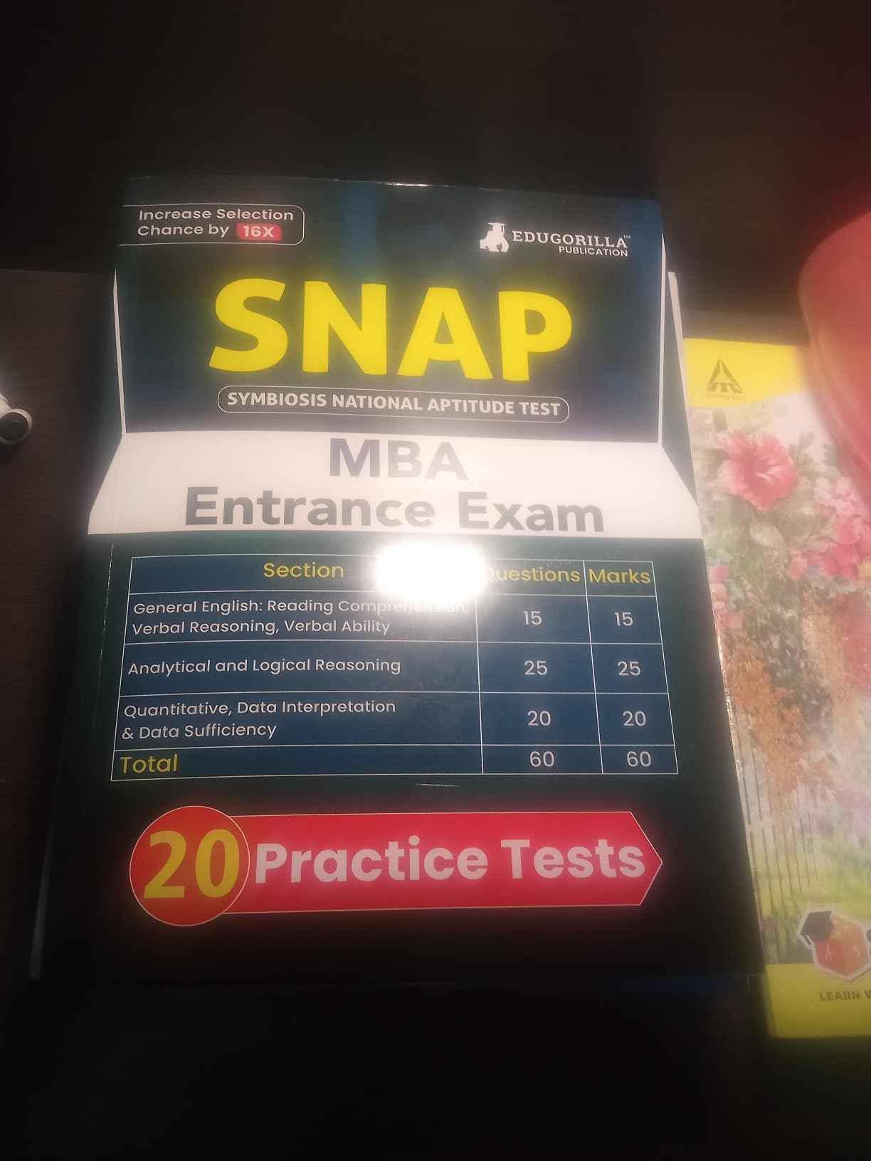 Buy EduGorilla SNAP MBA Entrance Exam 2024 (Symbiosis National Aptitude ...