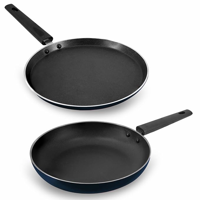 Buy Butterfly Wave LX Kitchen Combo Non Stick Cookware 2 Pcs Set | Fry ...