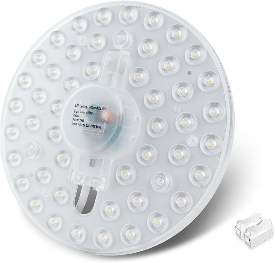 Bonlux 24W Modulo LED Circolare per Plafoniera Bianco Naturale 4000K ...