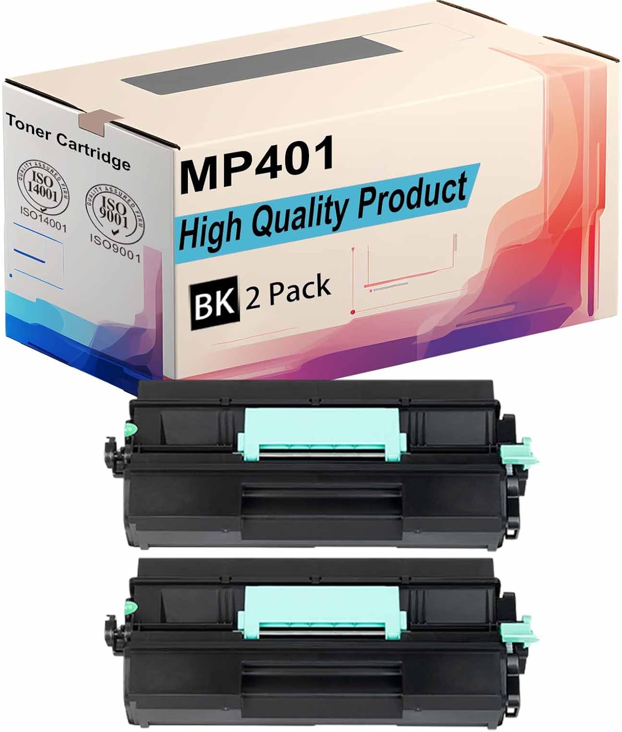 Amazon.com: MP401 Toner Cartridge Compatible for Ricoh MP 401SPF MP ...