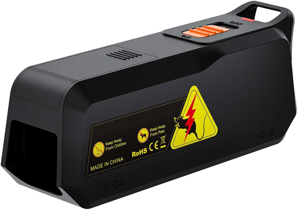 Amazon.com: Electric Mice Trap Electronic Mouse Killer Humane Mice ...